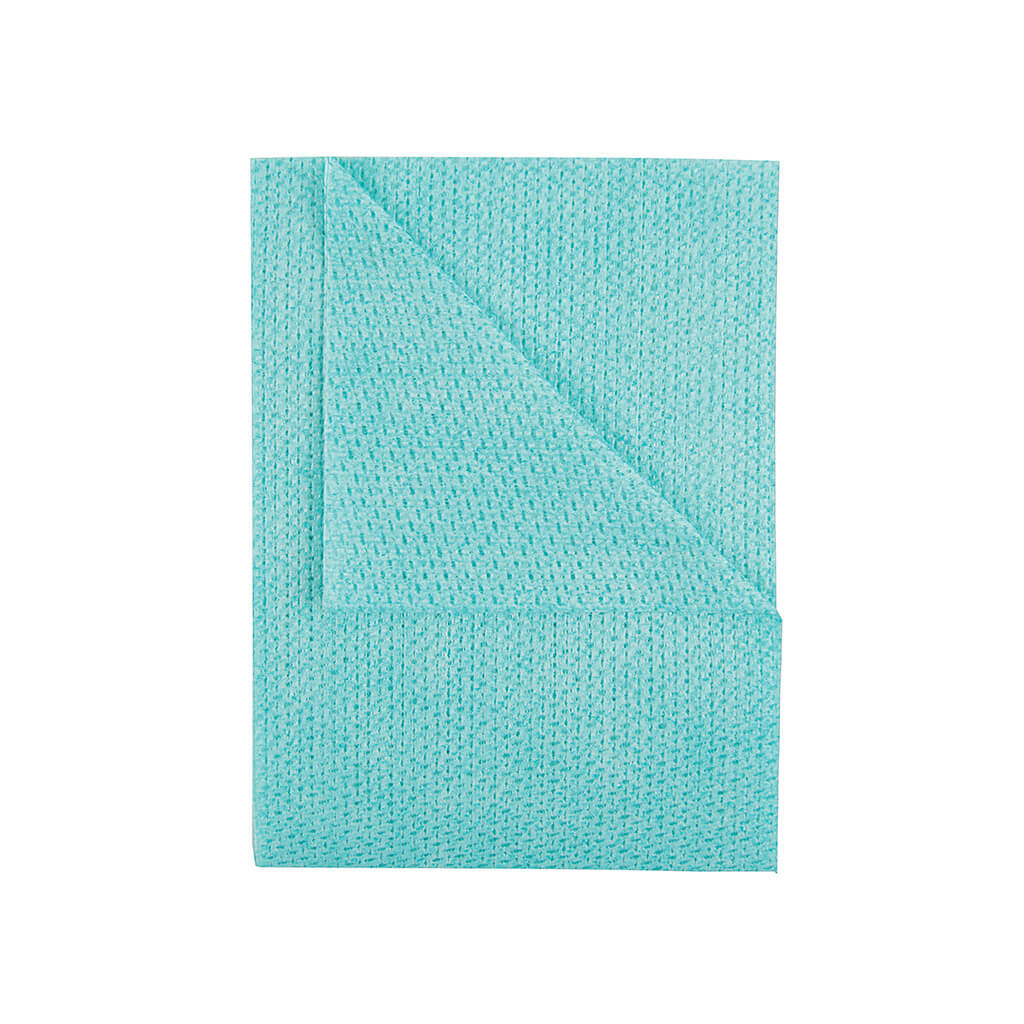 Green Velette Cloth 25 Pack (Economy Lavette Cloth)