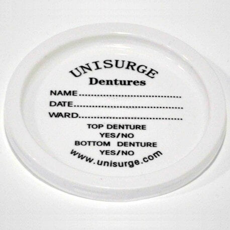Denture Pot Lids 100 Pack