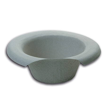 Disposable Pulp Commode Pan 1.7Ltr 200 Pack